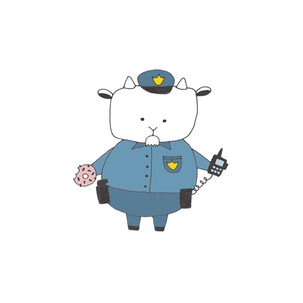 Cop GOAT Goat - Museum Of Giggles