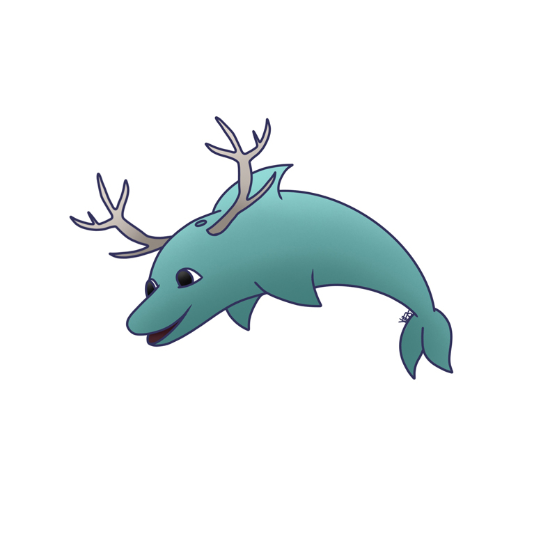 Dolphin Deer - Museum Of Giggles
