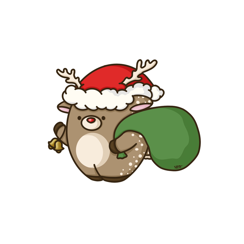 Reindeer Santa - Museum Of Giggles